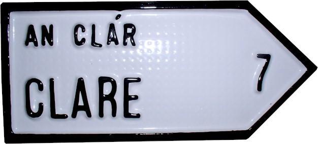 Irish Road Sign - Clare – Carrick Mór