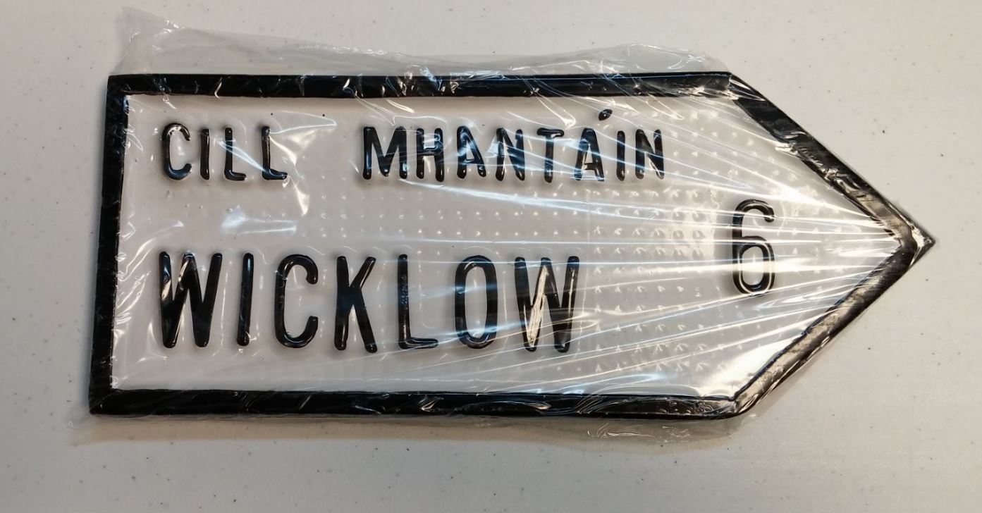 Irish Road Sign - Wicklow – Carrick Mór