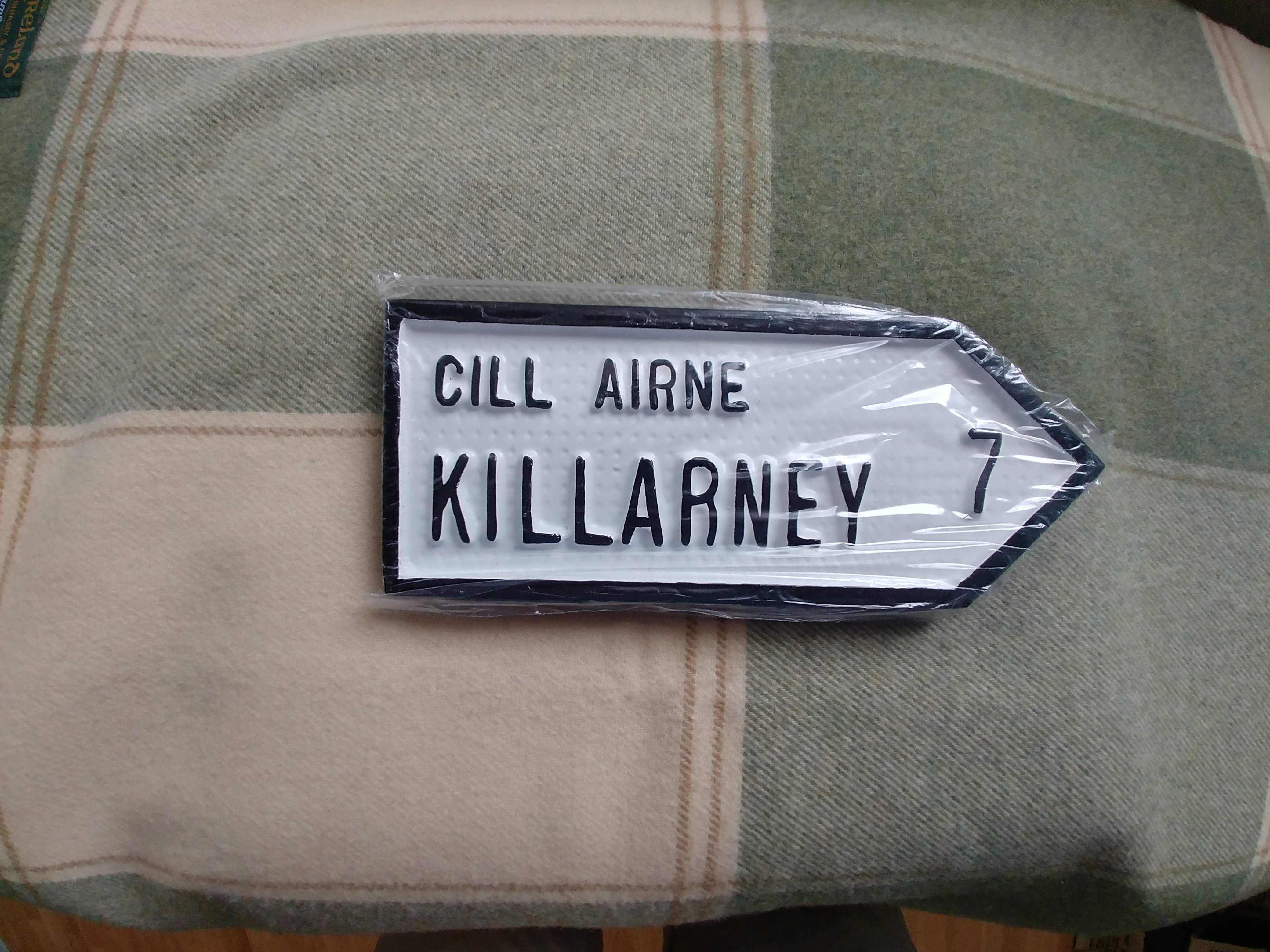 Irish Road Sign - Killarney – Carrick Mór