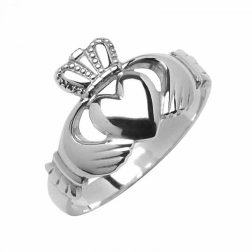 Gents Claddagh Ring - Sterling Silver – Carrick Mór