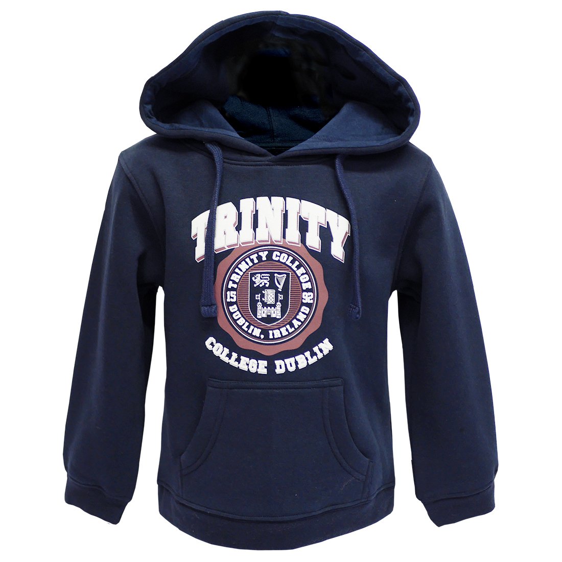 Navy/White Trinity Crest Kids Hoodie – Carrick Mór